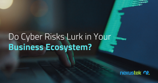 Do Cyber Risks Lurk in Your Business Ecosystem? - NexusTek